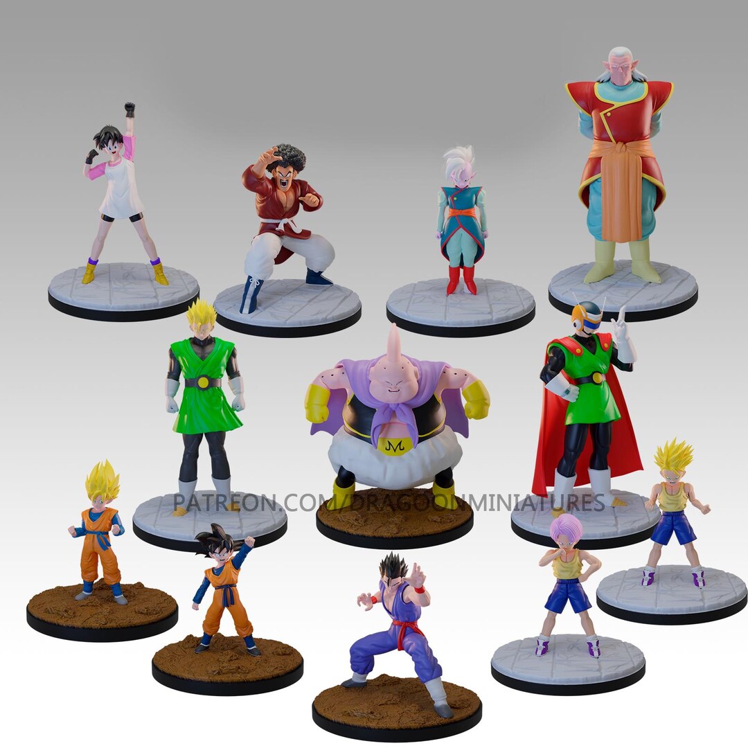 Dragon Ball Mister Boo Saga Fichier STL Haute Qualité Pour Impression ...
