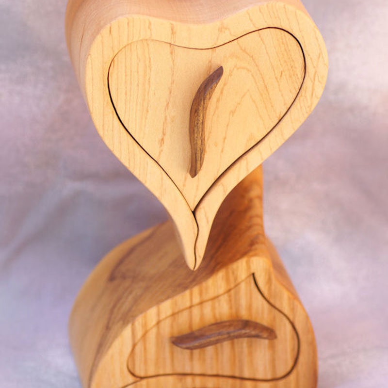 Heart Bandsaw Box - Etsy
