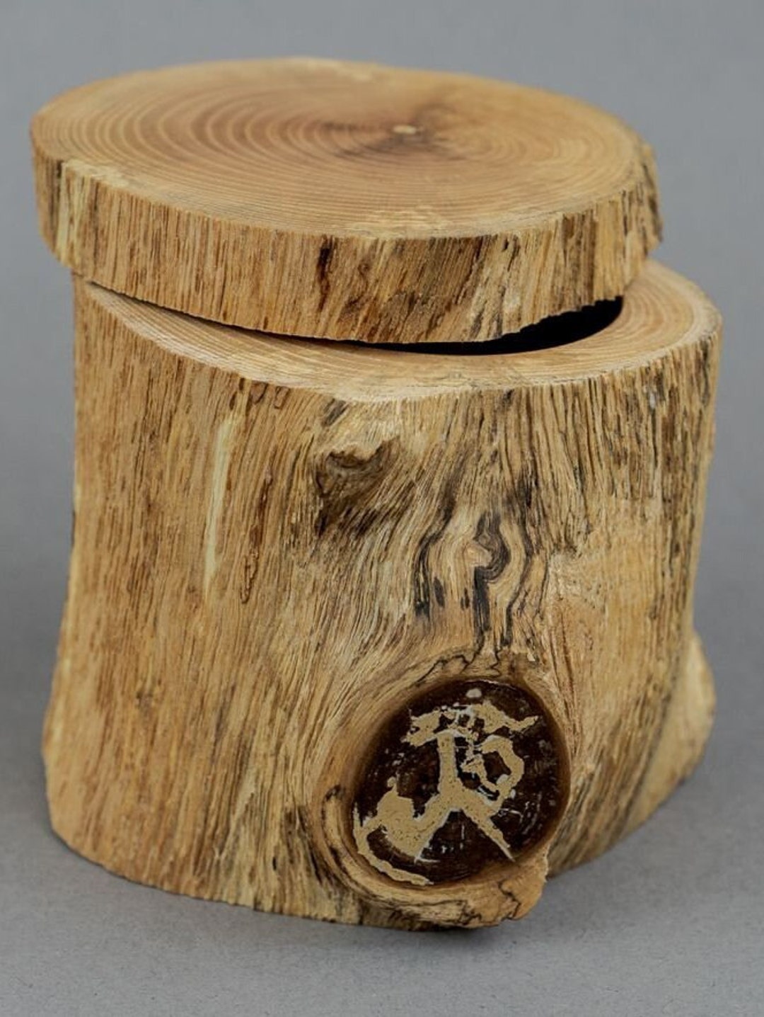 Stumped Stump Box Stash Box - Etsy