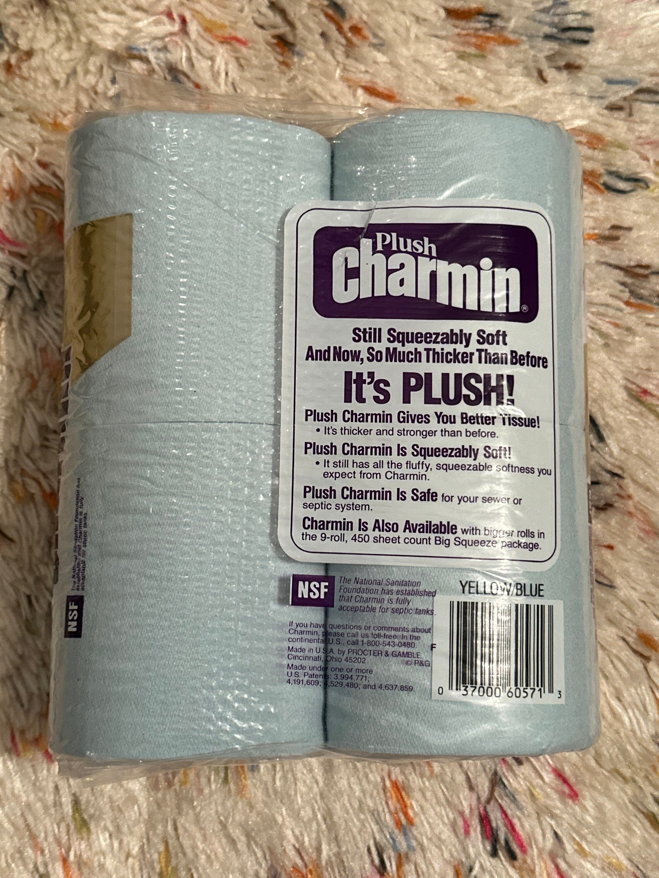 Vintage Toilet Paper 4 Roll Packs - Charmin Cottonelle Coronet Delsey ...