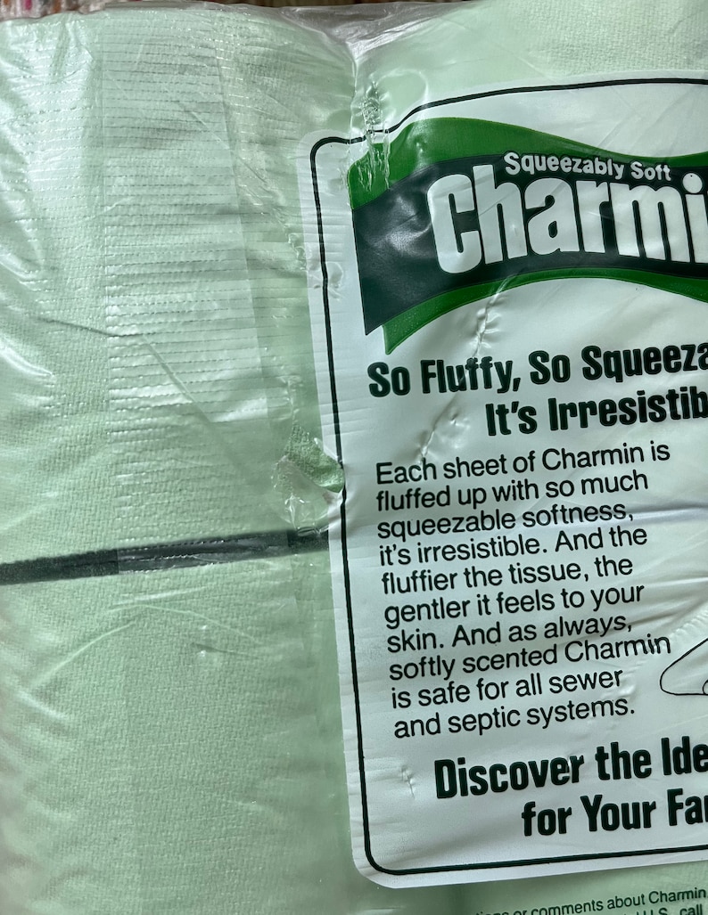 Vintage Toilet Paper 4 Roll Packs - Charmin Cottonelle Coronet Delsey ...