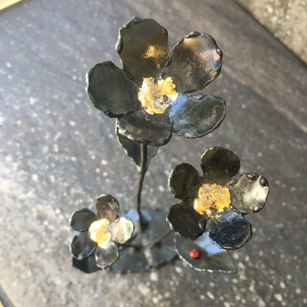 Metal Flowers - Etsy