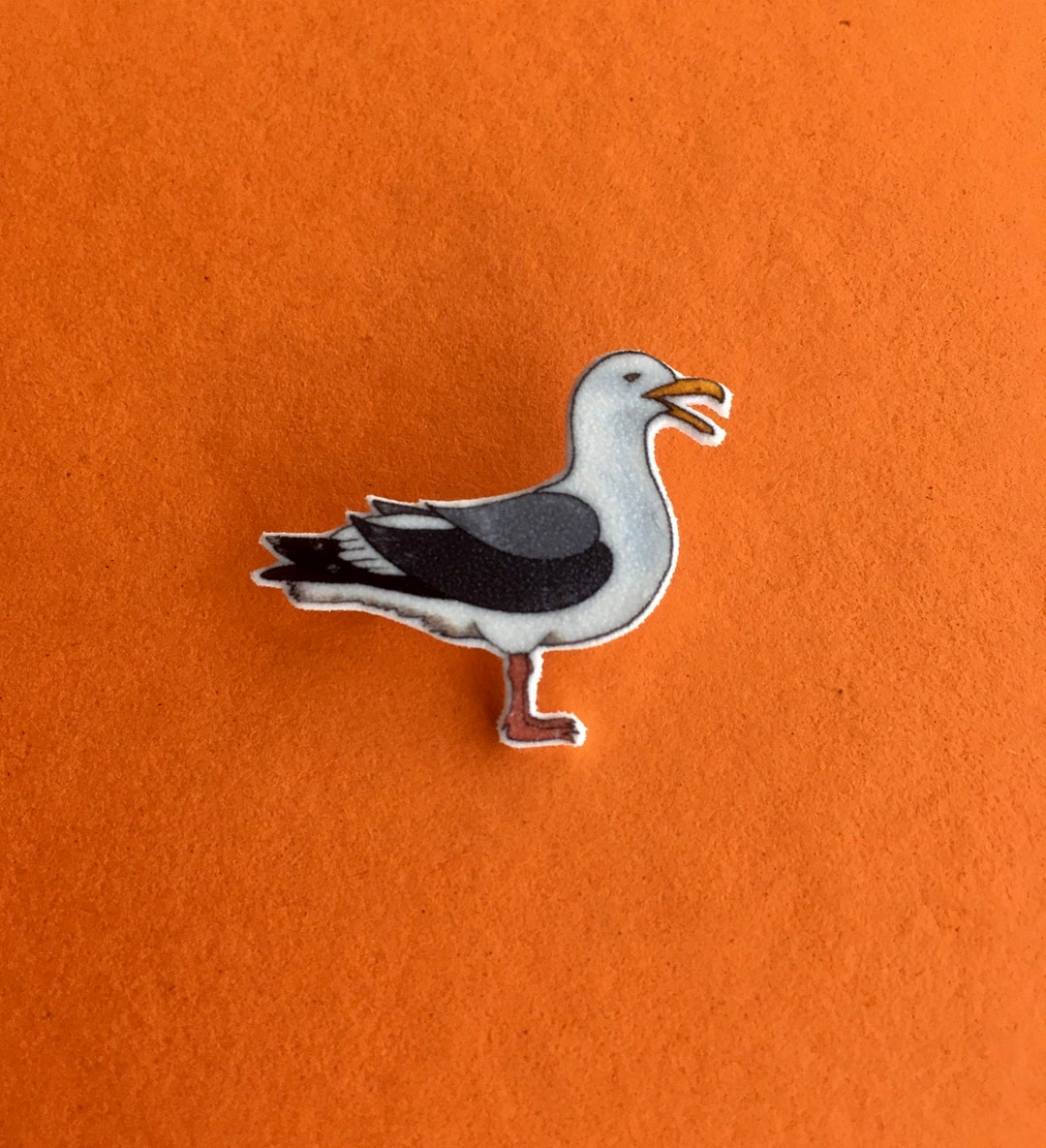 Little Seagull Badge - Etsy
