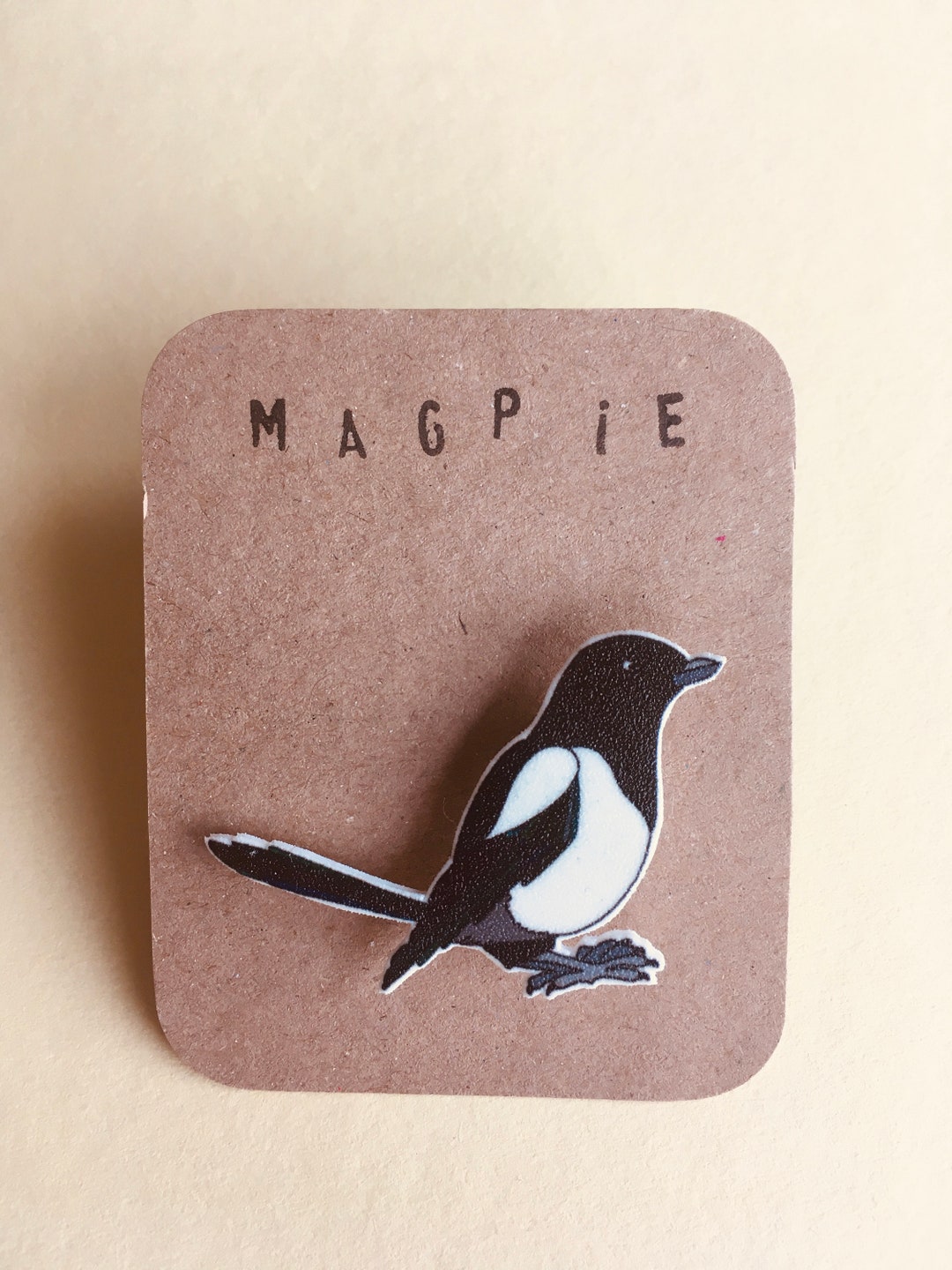 Little Magpie Badge - Etsy