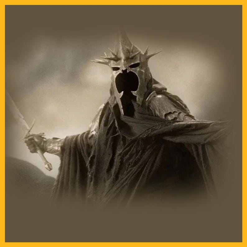 Nazgul Dagger Prop Replica: Lord of the Rings Officially Licensed ...