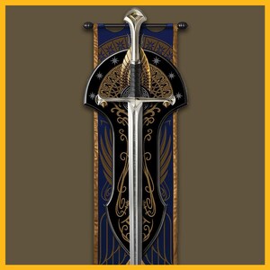 Anduril Museum Collection Replica: Lord of the Rings Flame of the West ...