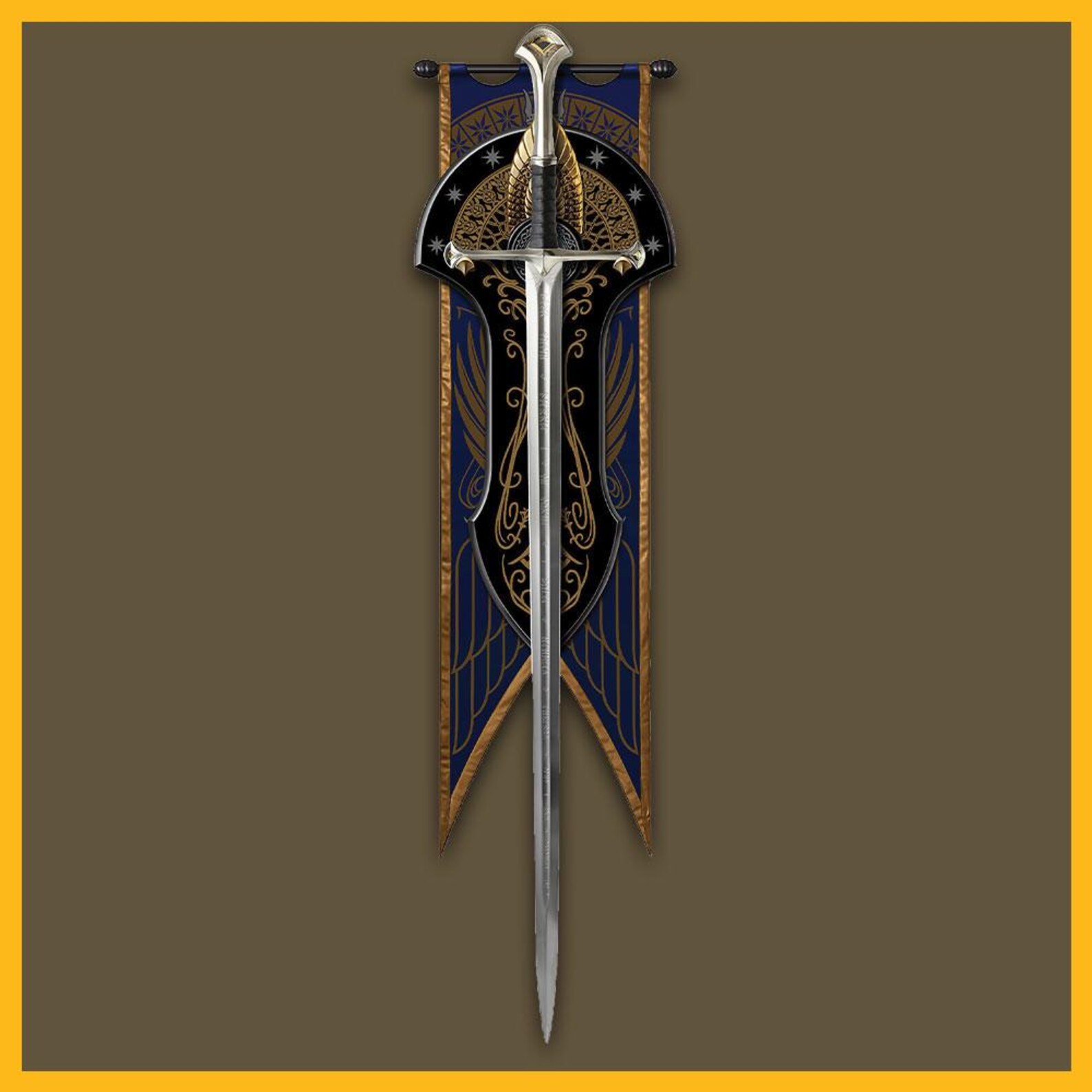 Anduril Museum Collection Replica: Lord of the Rings Flame of the West ...