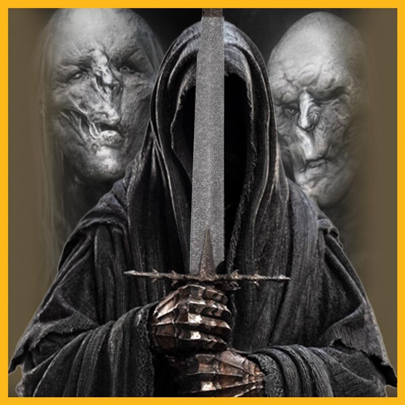 Ringwraith Sword Replica: Lord of the Rings Nazgul Licensed Collectible ...