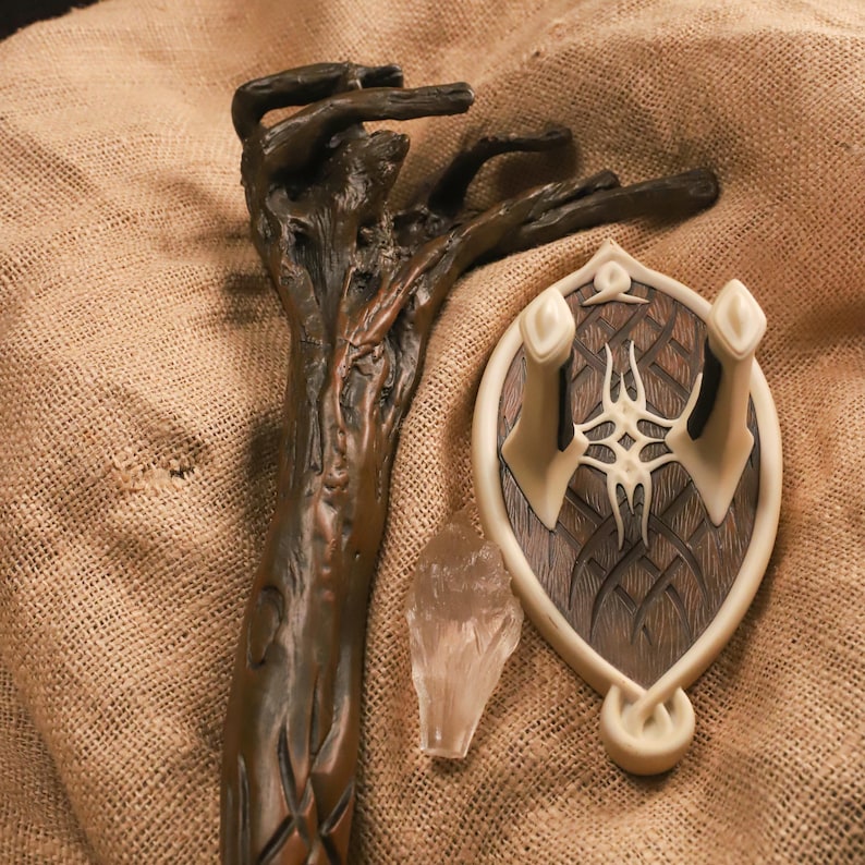 Officially Licensed Gandalf Staff Replica: Illuminated Moria Walking ...