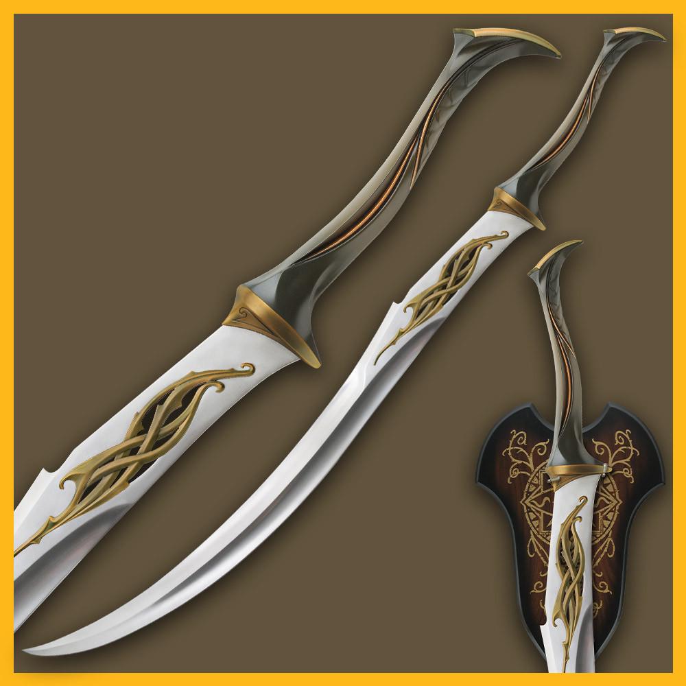 Elven Collection Replica: Lord of the Rings Licensed Elvish Sword ...