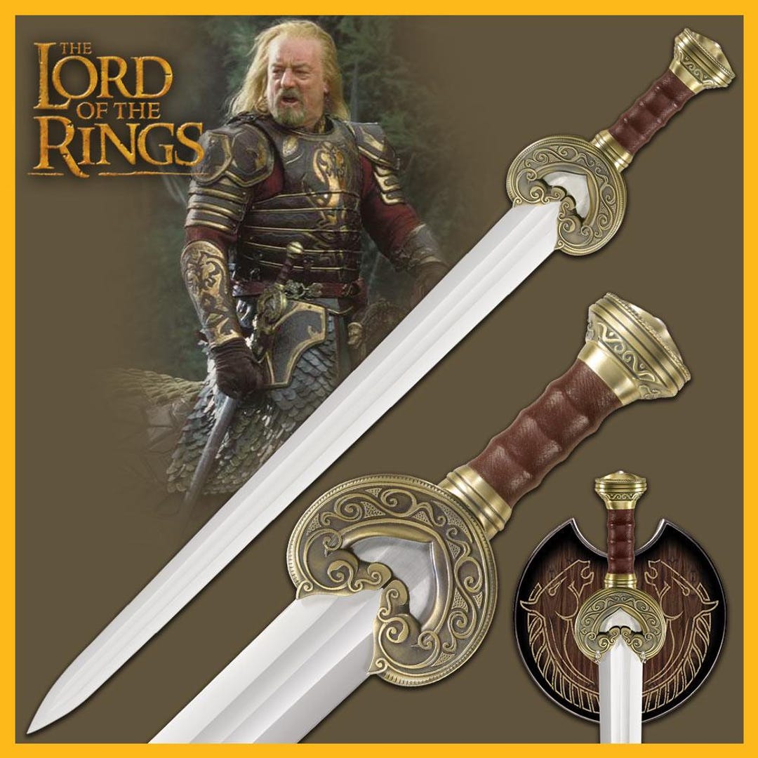 Sword of Herugrim Replica | King Theoden's Sword From LOTR | Officially ...
