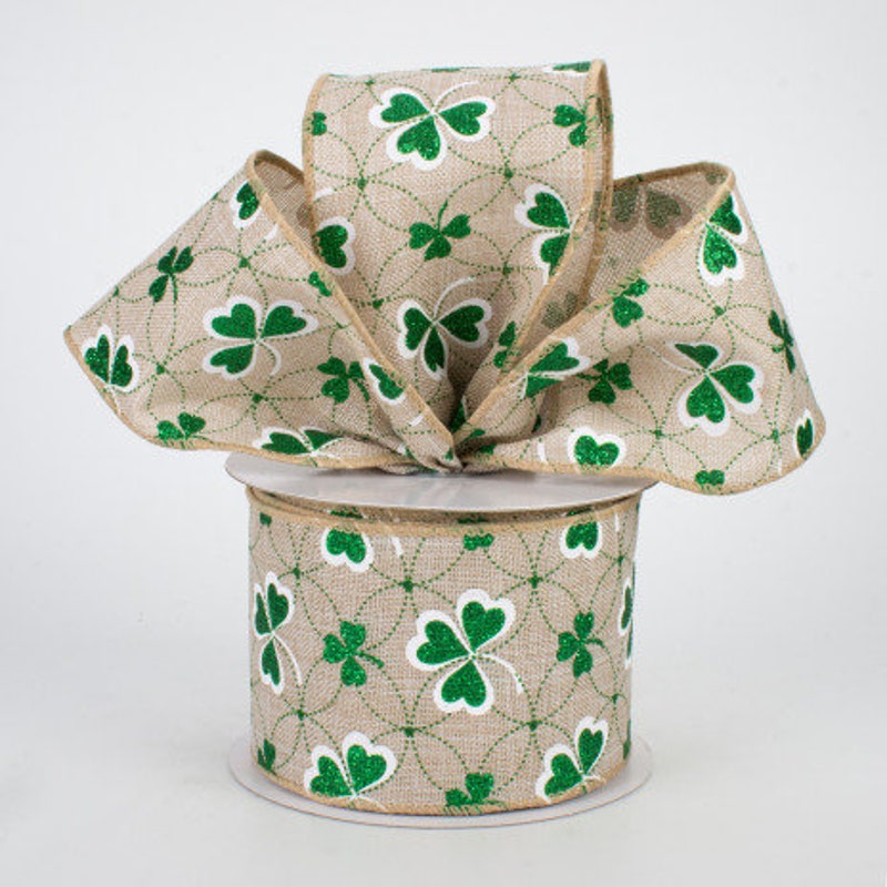 Shamrock Ribbon - Etsy