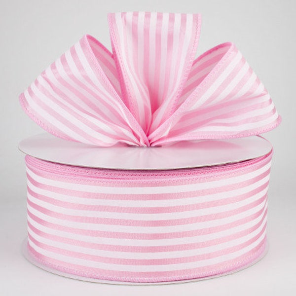 Pink Wired Ribbon - Etsy