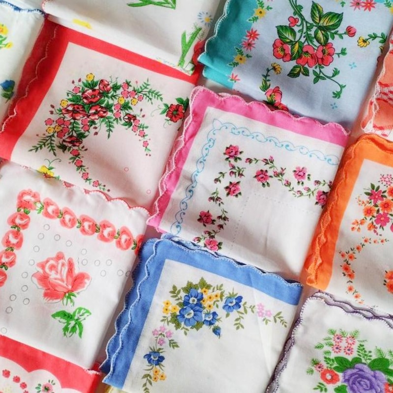 Handkerchief Antique Lot - Etsy