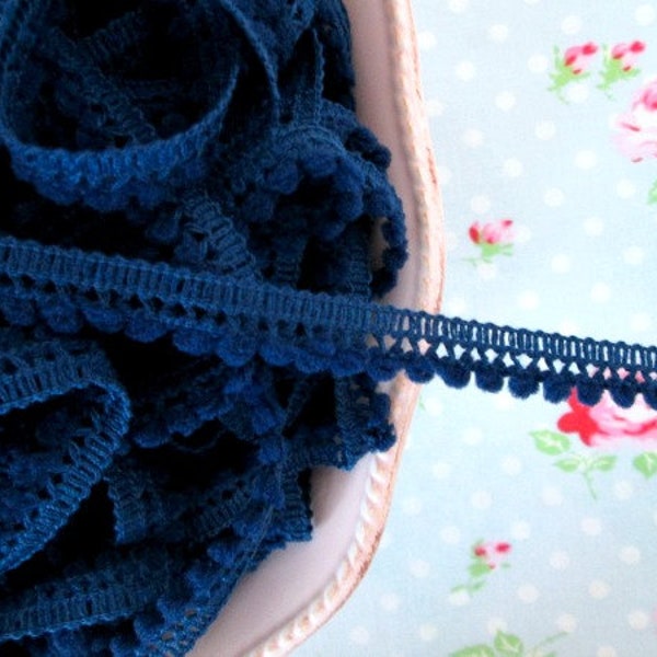 Navy Blue Trim - Etsy