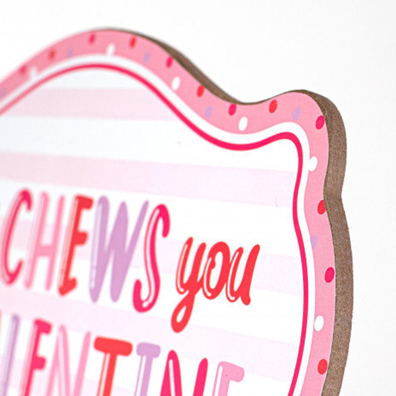 12" "i Chews You Valentine" Wooden Sign Wreath Decoration - Etsy