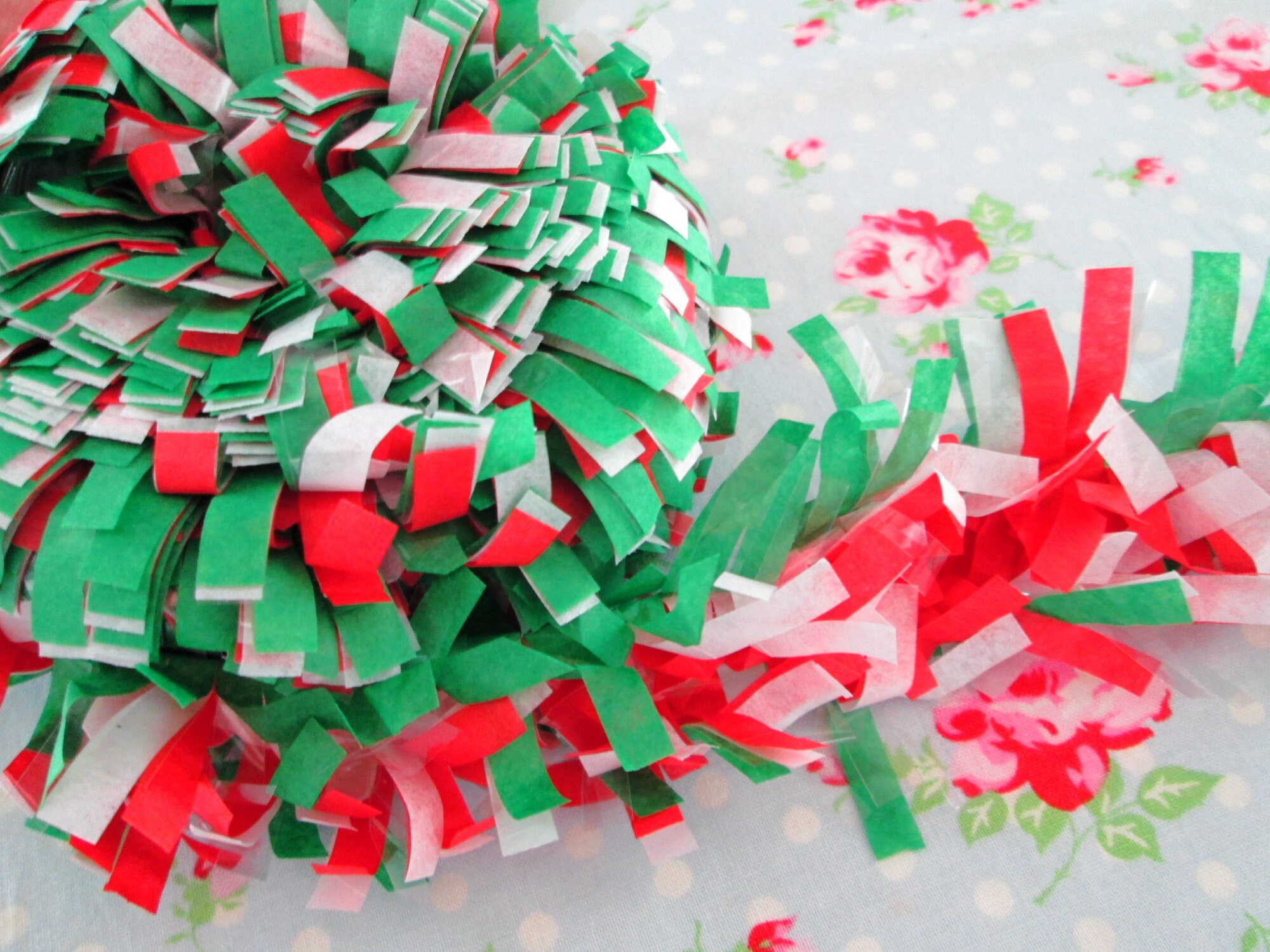 Tissue Paper Garland Festooning