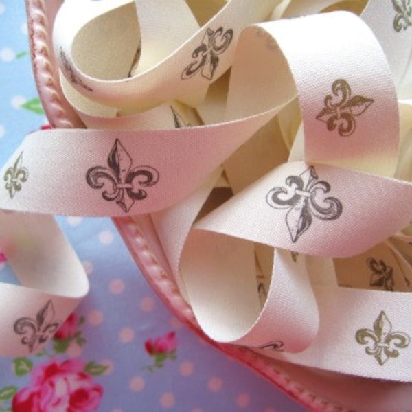 Fleur De Lis Ribbon - Etsy