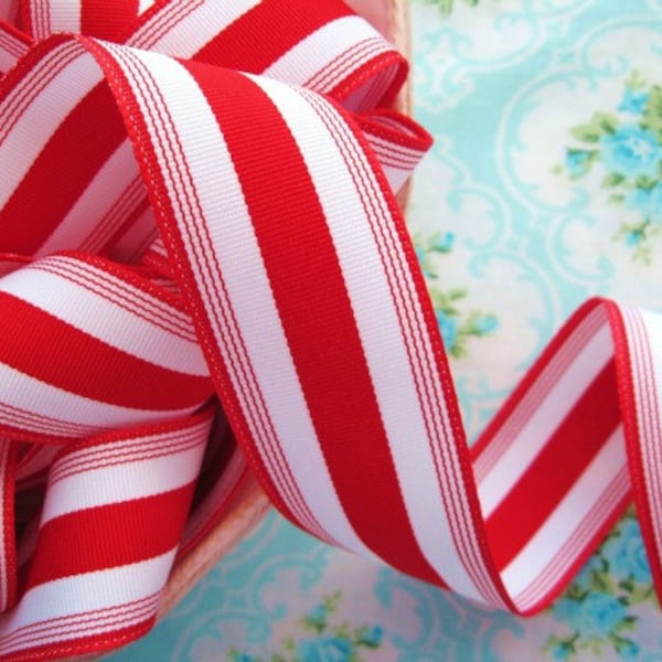 Candy Stripe Ribbon - Etsy
