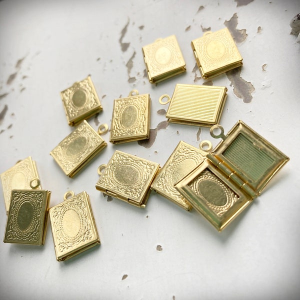 Book Locket - Etsy