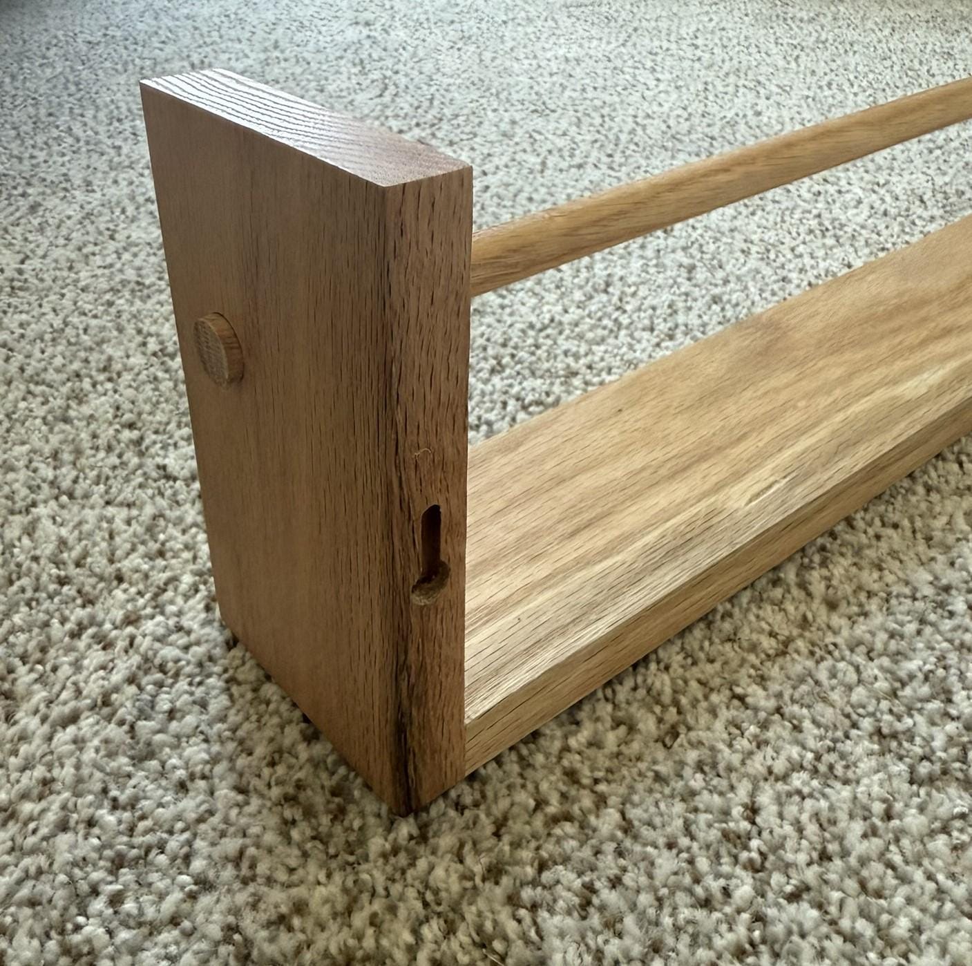 Bookshelves, Nursery Wall Shelves, Baby & Kids Room Shelves, Wood ...