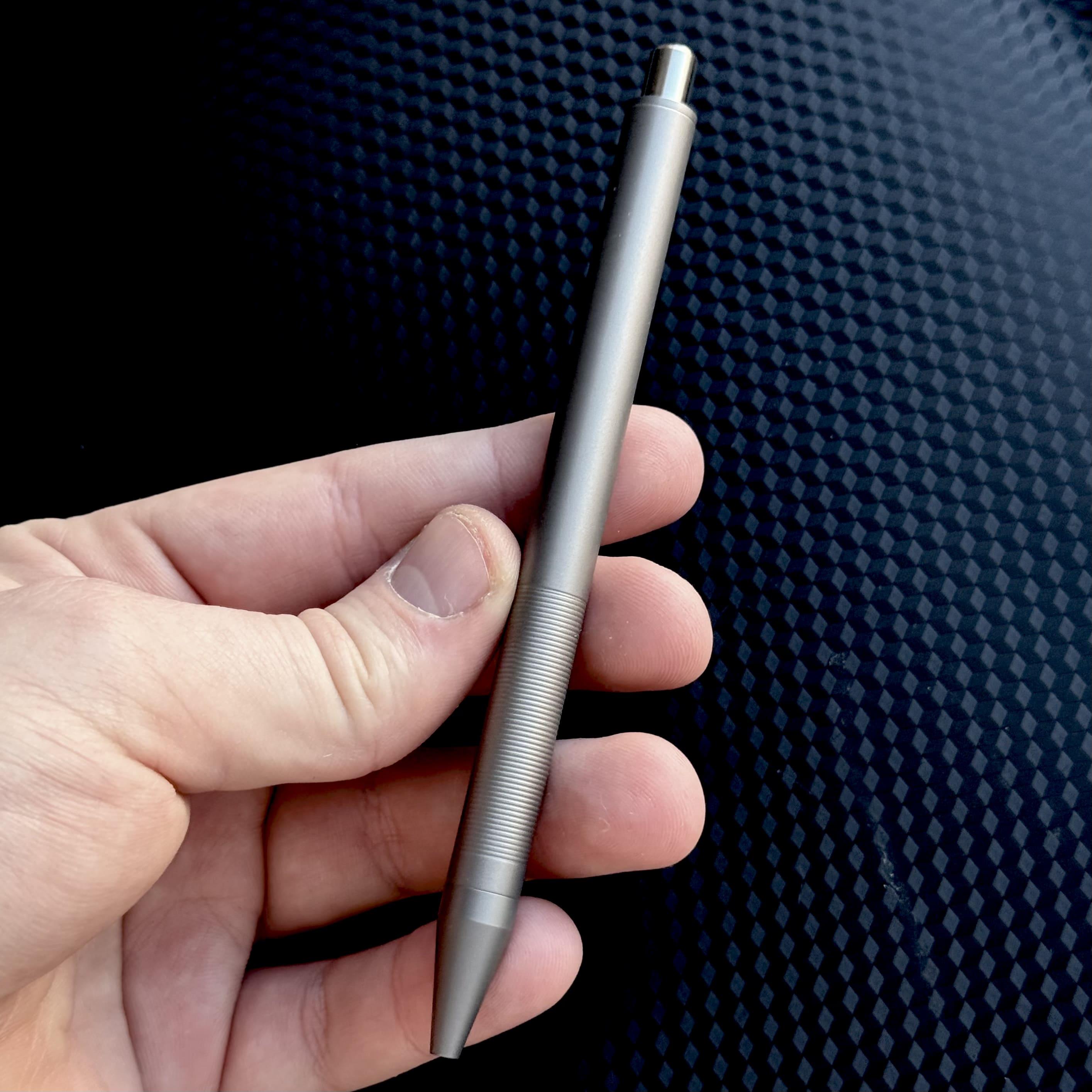 Titanium Pen Minimalist , EDC Writing Tool, Pocket Tool, EDC Titanium ...