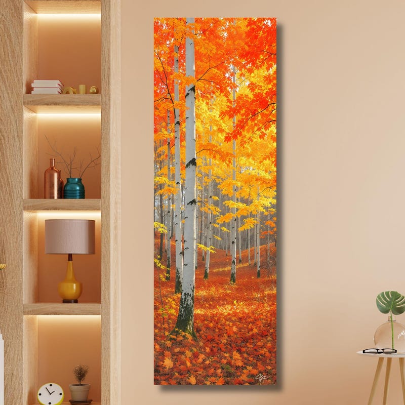 Tall Narrow Paintings - Etsy