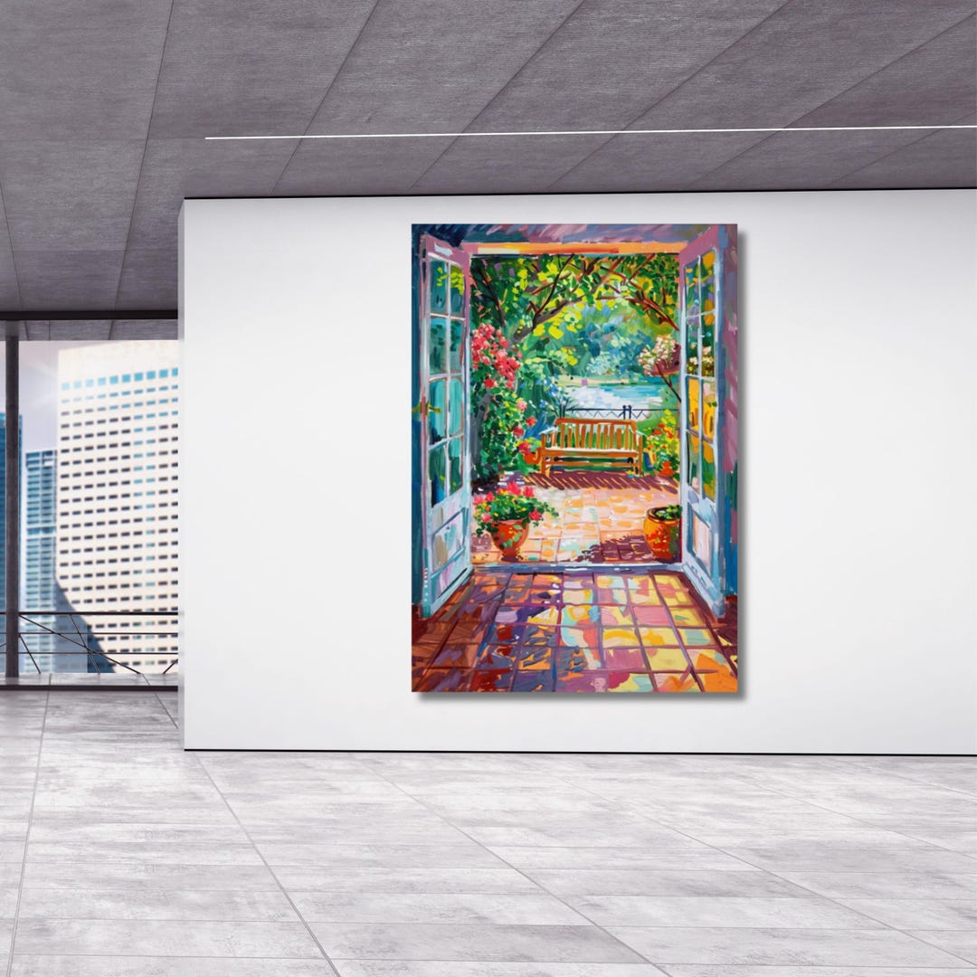 Style Open Window Henri Matisse Canvas Wall Art Sun Matisse and Klimt ...