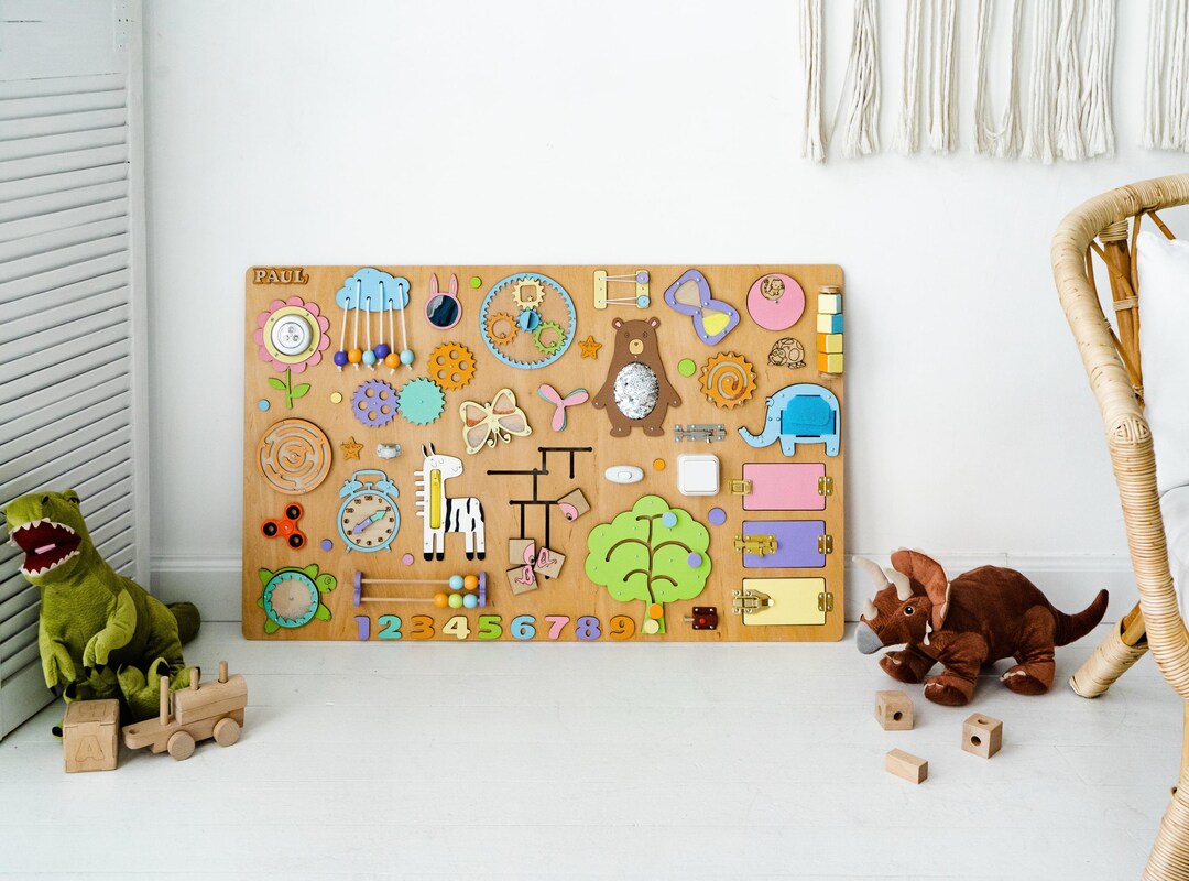 Ready to Ship! Large Busy Boards Gift for Kids Toddlers Gift Baby Gift ...