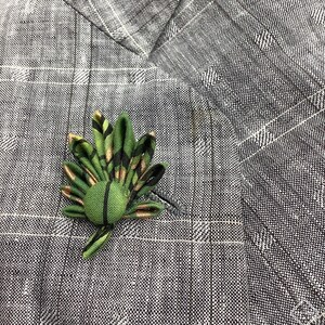 Lapel Pins Mens Lapel Pin Cannabis Leaf Marijuana Pot Ganja Weed Green ...