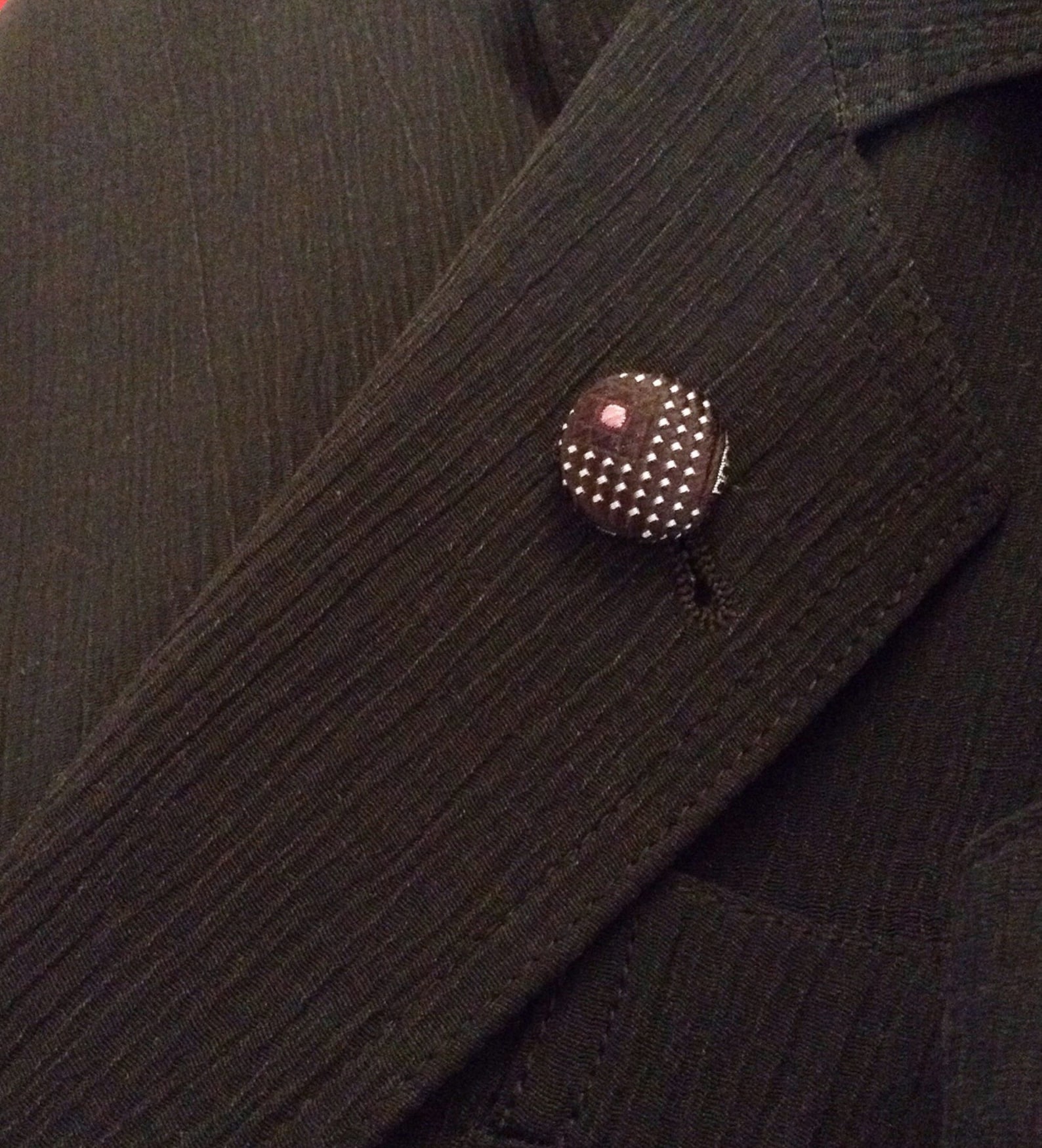 Lapel Pins Mens Lapel Pin Button Lapel Pin Custom Black White | Etsy