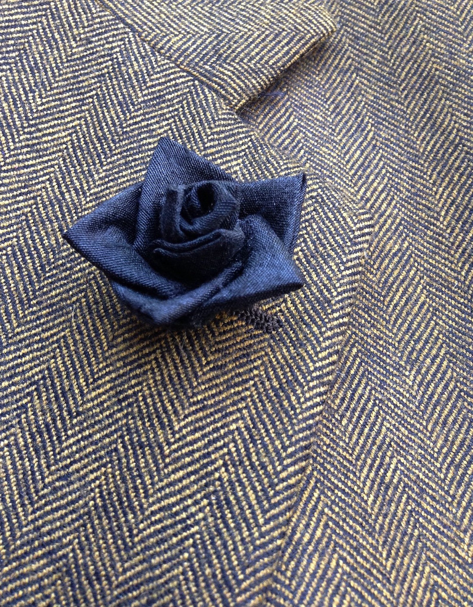Lapel Pins Mens Lapel Pin Flower Lapel Pin Black Lapel Flower | Etsy