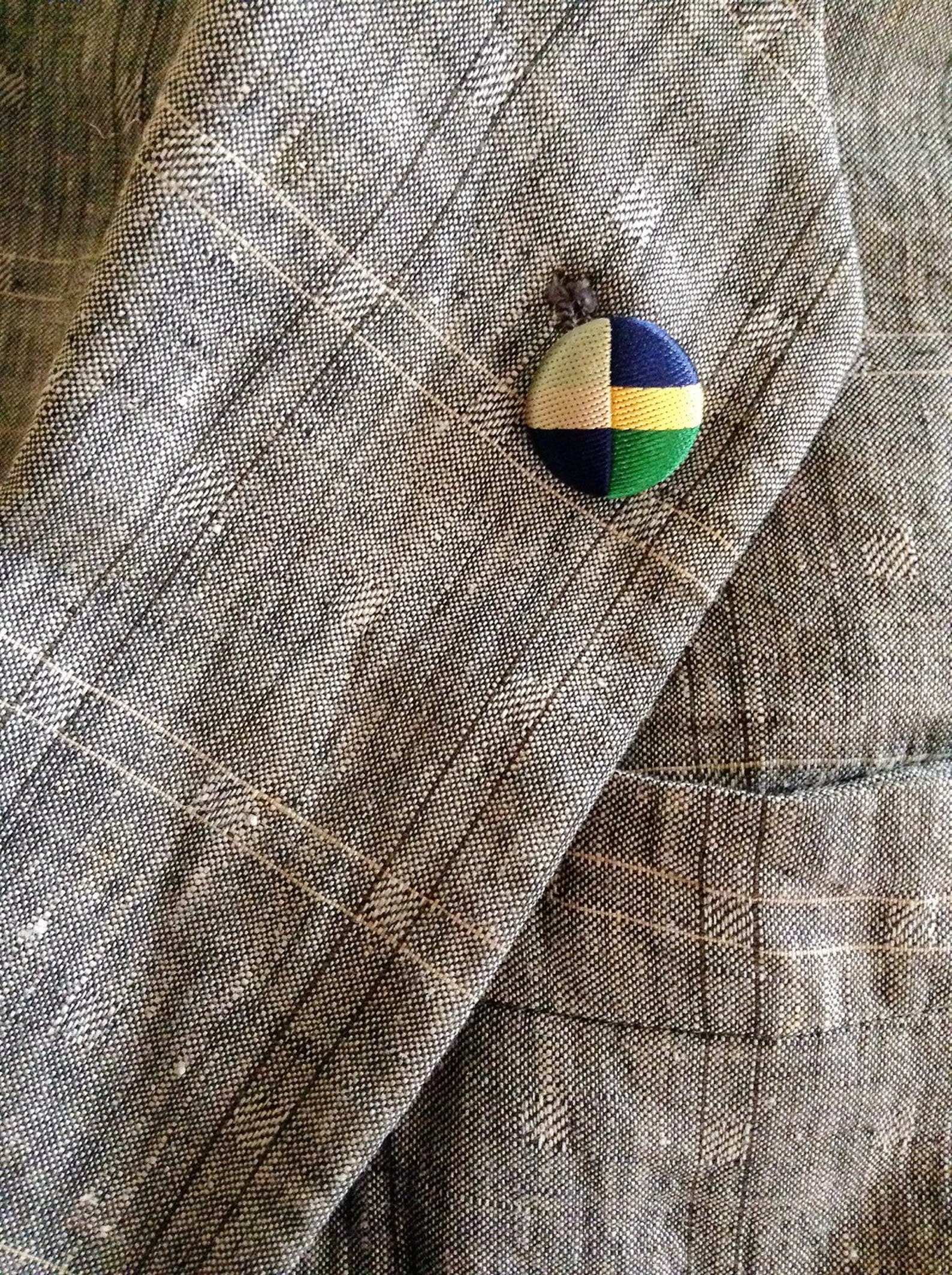 Custom Lapel Pins Mens Lapel Pin Button Round Lapel Pin Navy - Etsy