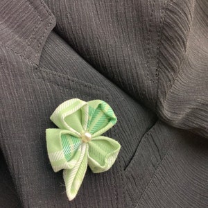Shamrock Four Leaf Clover Lapel Pins Men Women Green - Etsy