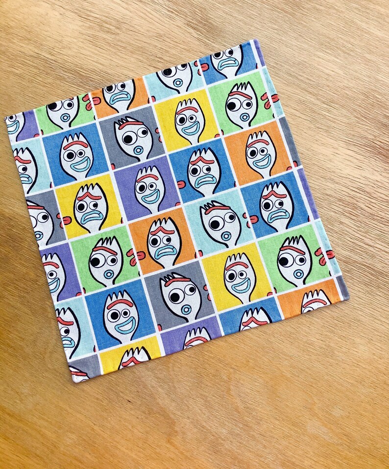 Pocket Square Colorful Cotton Print Handkerchief Men Cartoon | Etsy