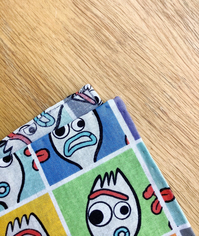 Pocket Square Colorful Cotton Print Handkerchief Men Cartoon | Etsy