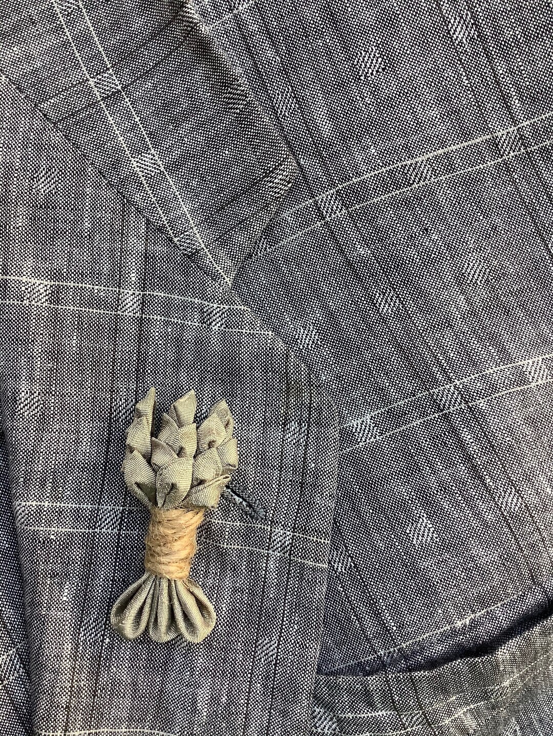 Reserved for Cody Wheat Lapel Pins Mens Lapel Pin Tan Boutonniere Beige Silk Grain Gifts for Men ...