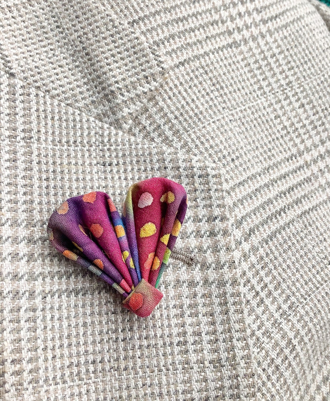 Heart Lapel Pins Mens Lapel Pin Rainbow Wedding Colorful Heart - Etsy