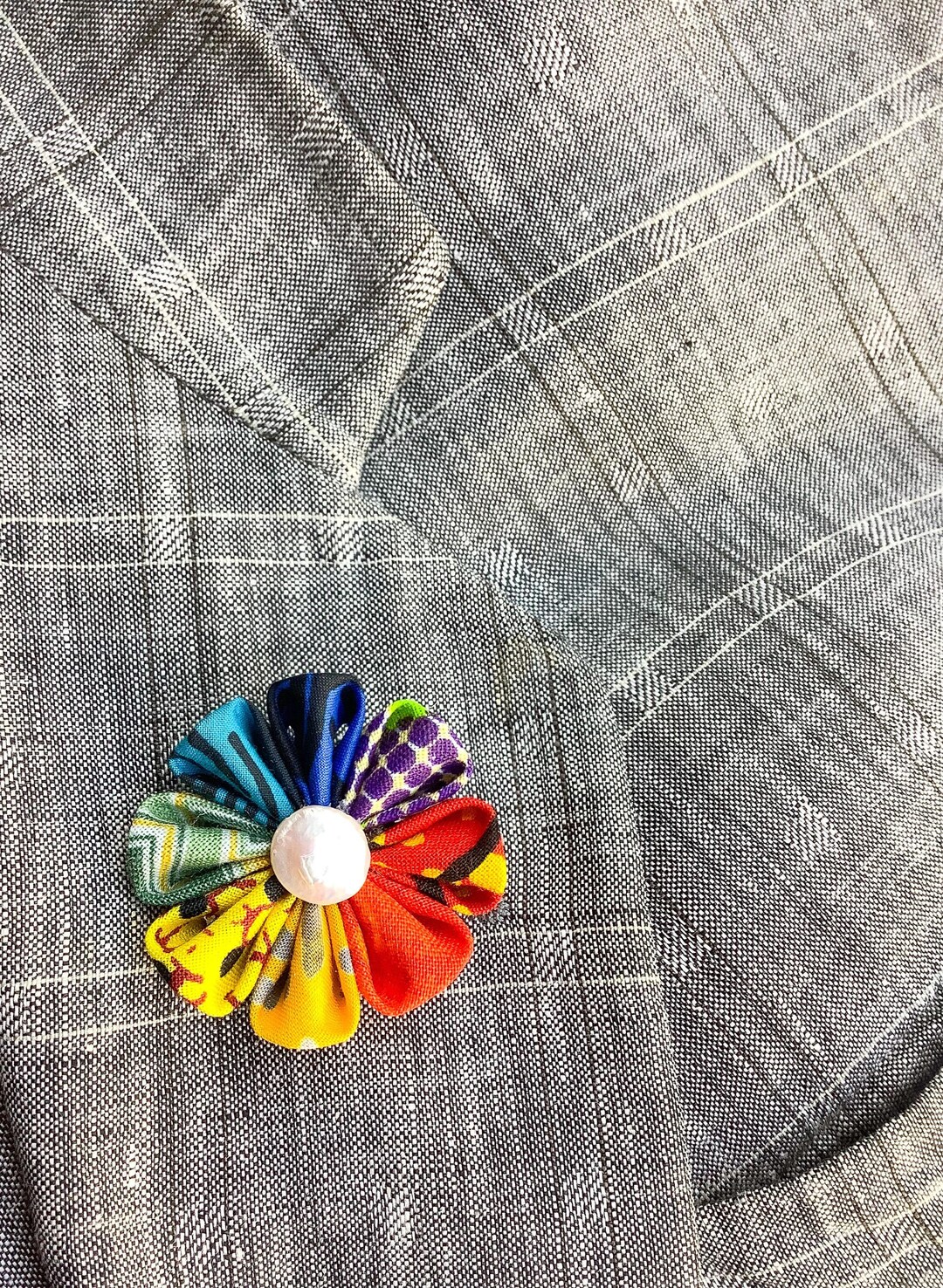 Rainbow Lapel Flower Lapel Pins Mens Lapel Pin Flower Lapel Pin Wedding ...