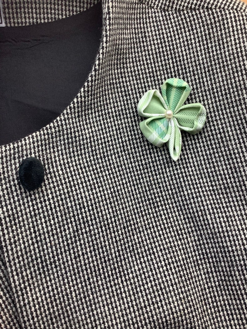 Shamrock Four Leaf Clover Lapel Pins Men Women Green - Etsy