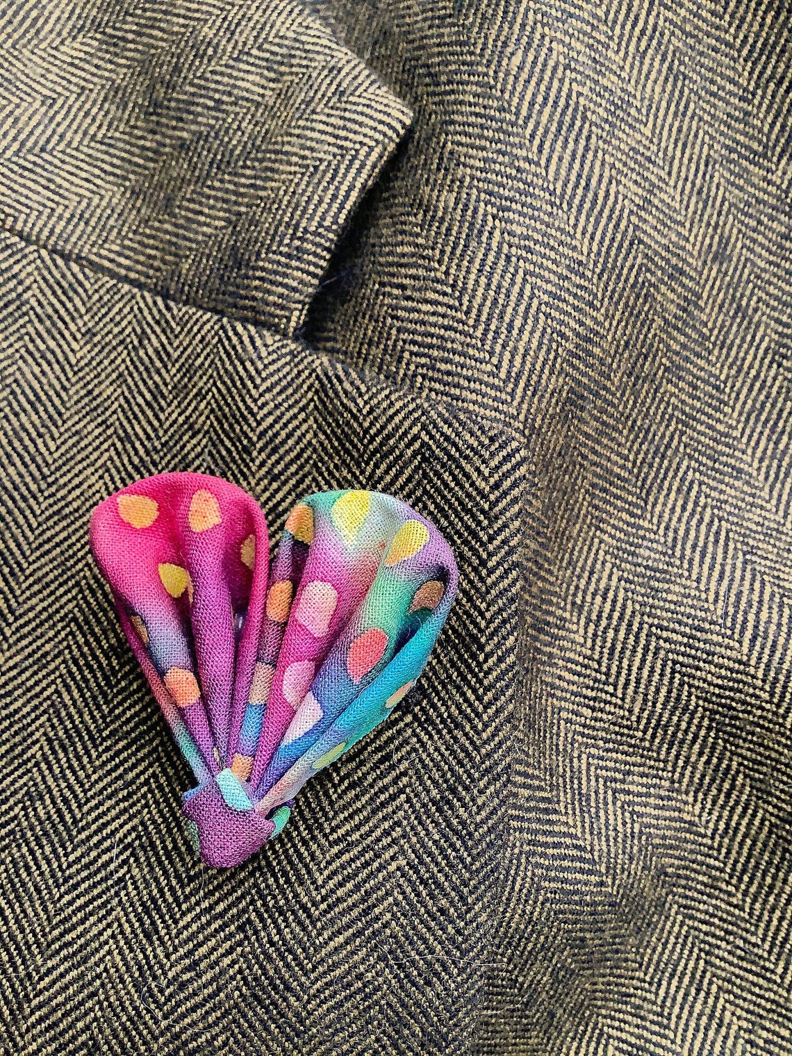 Heart Lapel Pins Mens Lapel Pin Rainbow Wedding Colorful Heart - Etsy
