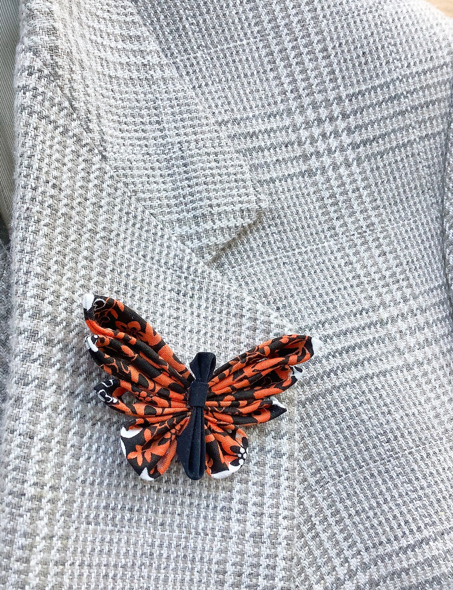 Monarch Butterfly Lapel Pins Mens Lapel Pin Monarch Boutonniere Orange ...
