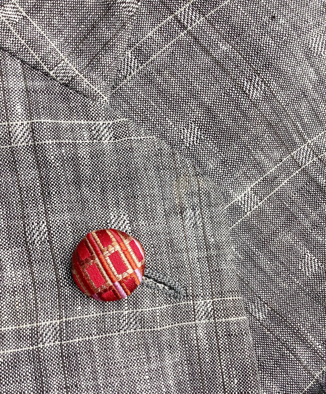 Men Lapel Pins Men Silk Button Lapel Pins Custom Red Boutonniere ...
