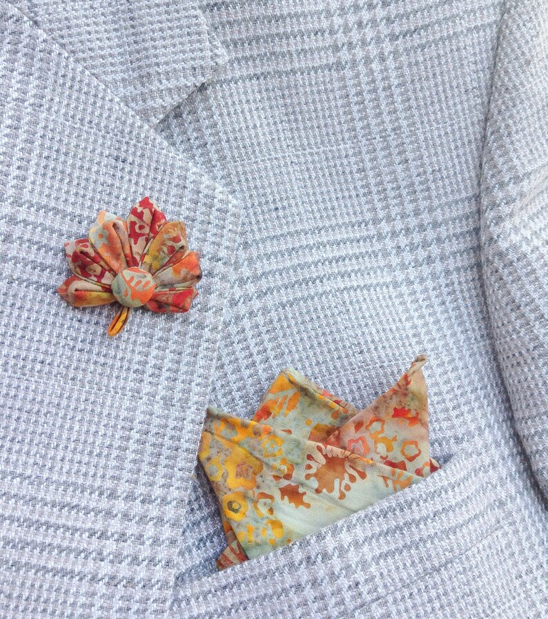 Lapel Pins Mens Lapel Pin Leaf Fall Leaves Autumn Orange - Etsy