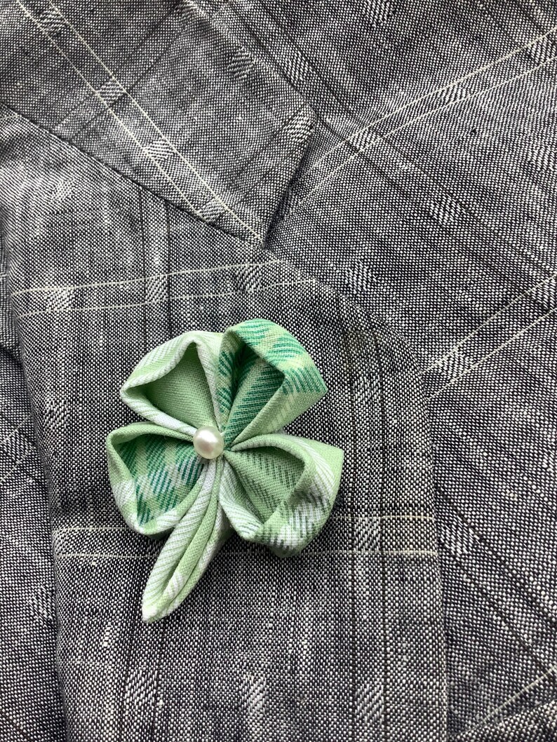 Shamrock Four Leaf Clover Lapel Pins Men Women Green - Etsy