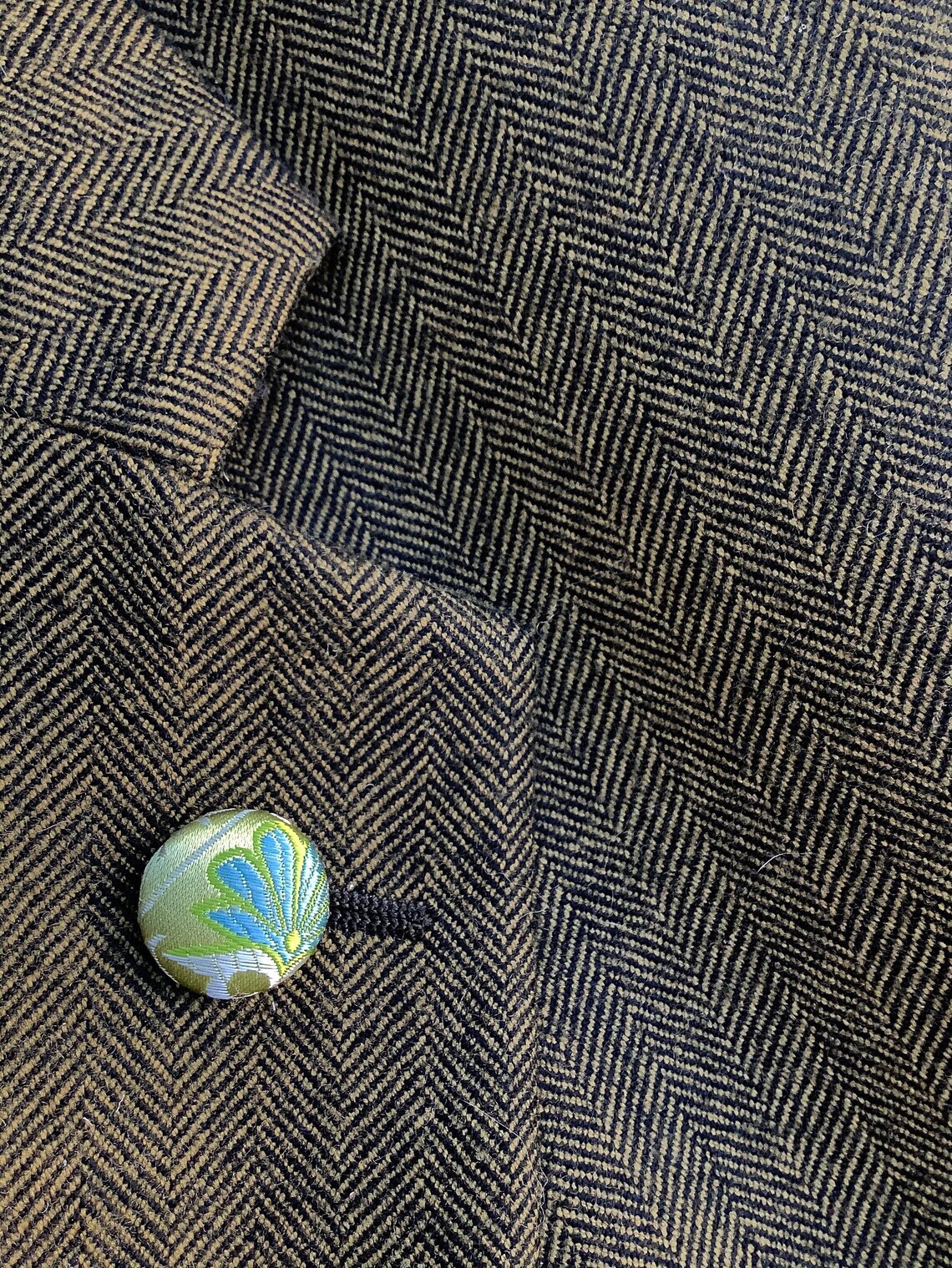 Green Aqua Lapel Pin Silk Button Lapel Pins Men Wedding Green - Etsy