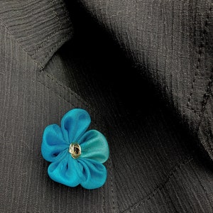 Forget Me Not Lapel Pins Mens Lapel Pin Flower Lapel Pin Blue | Etsy