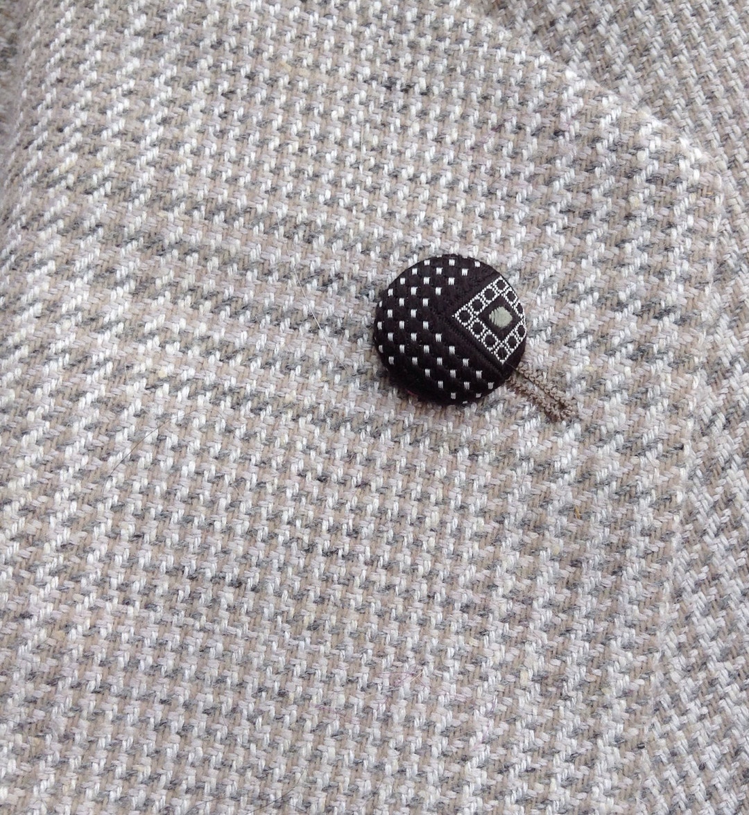 Lapel Pins Mens Lapel Pin Button Lapel Pin Custom Black White - Etsy