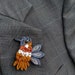 Mens Lapel Pin Button Lapel Pin Silk Lapel Button Custom Lapel Pins Men ...