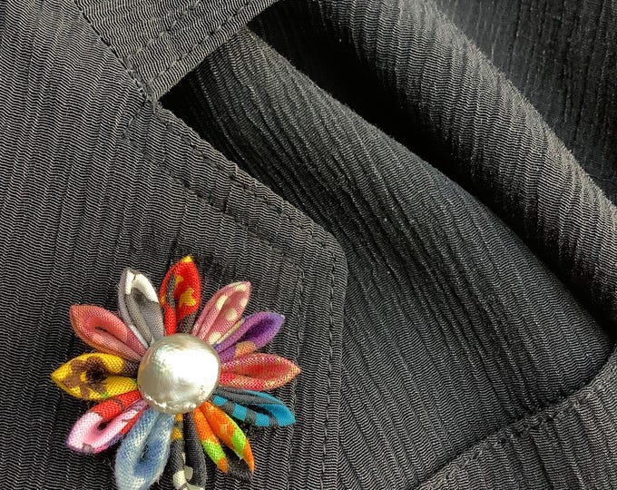 Rainbow Lapel Flower Lapel Pins Mens Lapel Pin Flower Lapel Pin Wedding ...